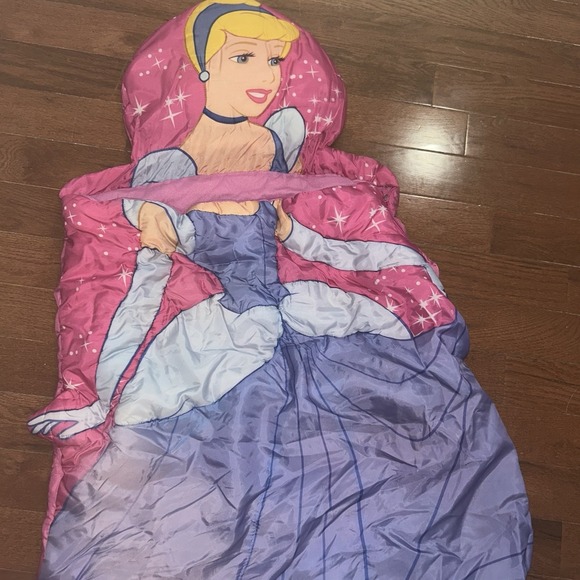 Disney | Pajamas | Disney Princess Cinderella Sleeping Bag Left Handed ...